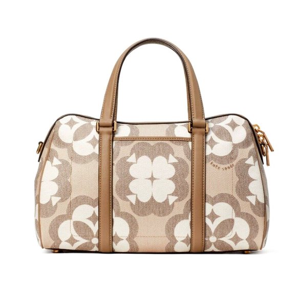 kate spade | Bags | New Kate Spade Spade Flower Monogram Coated Canvas ...